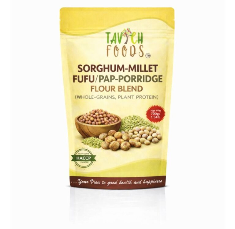 TAVICH FOODS SORGHUM-MILLET FUFU/PAP-PORRIDGE FLOUR BLEND | Seller Africa